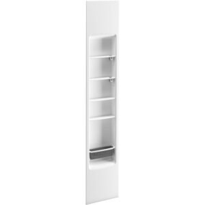 kohler k-97631-0 choreograph 14" shower locker storage, white