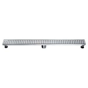 dawn lmi360304 mississippi river series linear shower drain, 36-inch