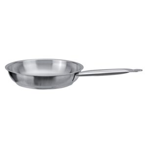 piazza chef collection stainless steel fry pan, 24 cm / 9.5 inch