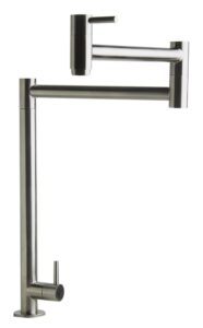 alfi brand ab5018-bss pot filler, 20"l x 15"h, brushed stainless steel