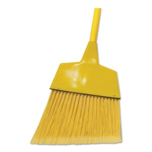 boardwalk brmaxil corn/fiber angled-head lobby brooms, 42-inch, yellow, 12/carton