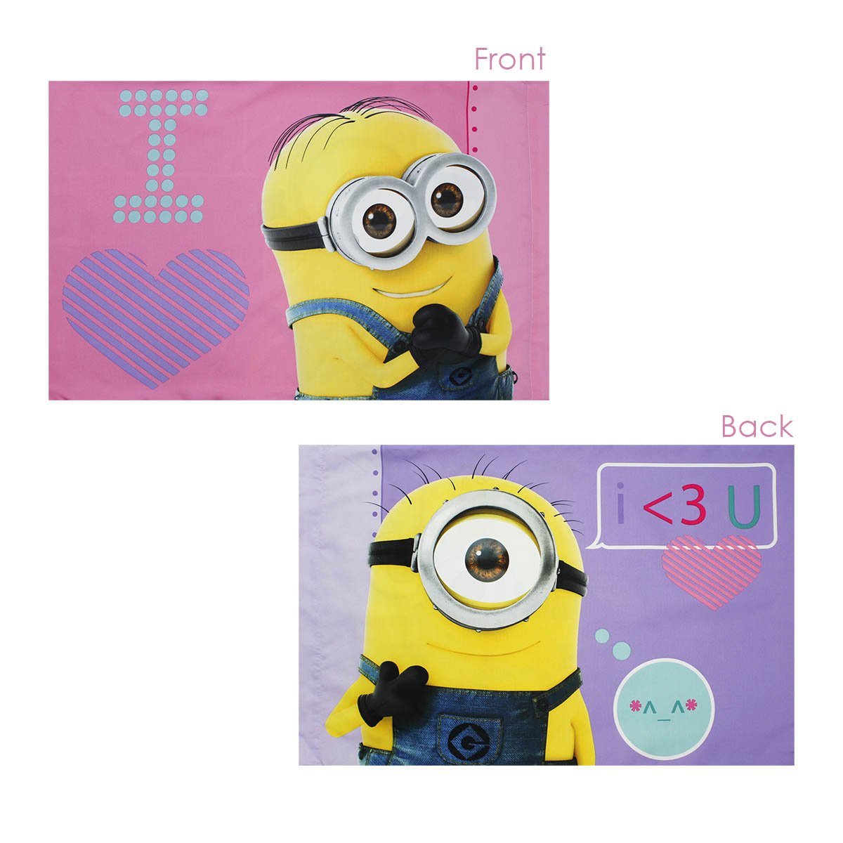 Universal's Minion Girls Way 2 Cute Microfiber Twin Sheet Set