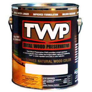 twp 1501 cedartone low voc wood preservation stain - eco-friendly, long-lasting protection, uv & water resistant, easy to apply - 1 gallon