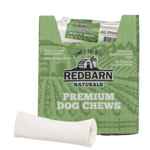 redbarn white bone for dogs, large (25-count)