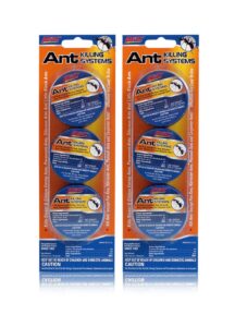 pic indoor/outdoor metal ant traps, 3 count (2 pack) - 6 total traps