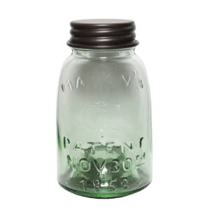 antique reproduction mason jar fruit