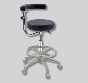 premium plus dental assistant stool, 2103-black