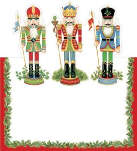 christmas place cards christmas party christmas dinner christmas table decorations nutcracker pk 16