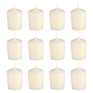 ivory unscented 15 hours votive candles pack of 12