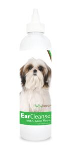 healthy breeds shih tzu ear cleanse with aloe vera cucumber melon 8 oz