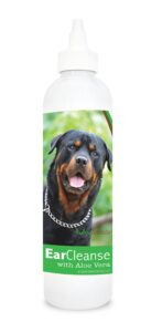 healthy breeds rottweiler ear cleanse with aloe vera cucumber melon 8 oz