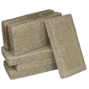 us stove company fbp6e firebrick, 6-pack, cream, 3 fl oz