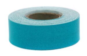 chromalabel 0.75 inch color code labeling tape, 500 inch roll, teal