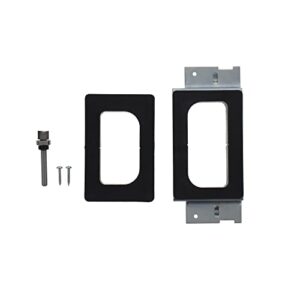 milescraft 1222 hinge mate 150 – door hinge installation kit/mortiser template, door hinge jig, door router template fits 3” and 3.5” hinges, fits most doors