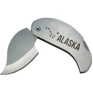 alaska dipper folding travel pocket ulu knife