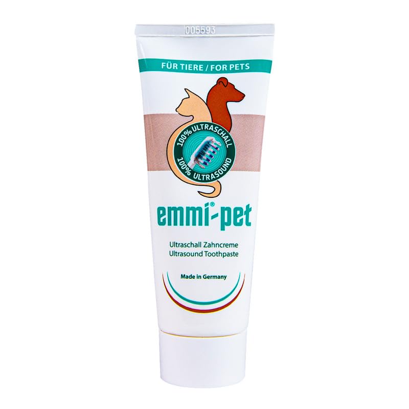 Emmi-pet Ultrasonic Toothpaste with Nano-Bubbles (new extra mild formulation, vegan, paraben free)