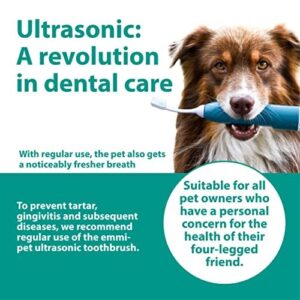 Emmi-pet Ultrasonic Toothpaste with Nano-Bubbles (new extra mild formulation, vegan, paraben free)