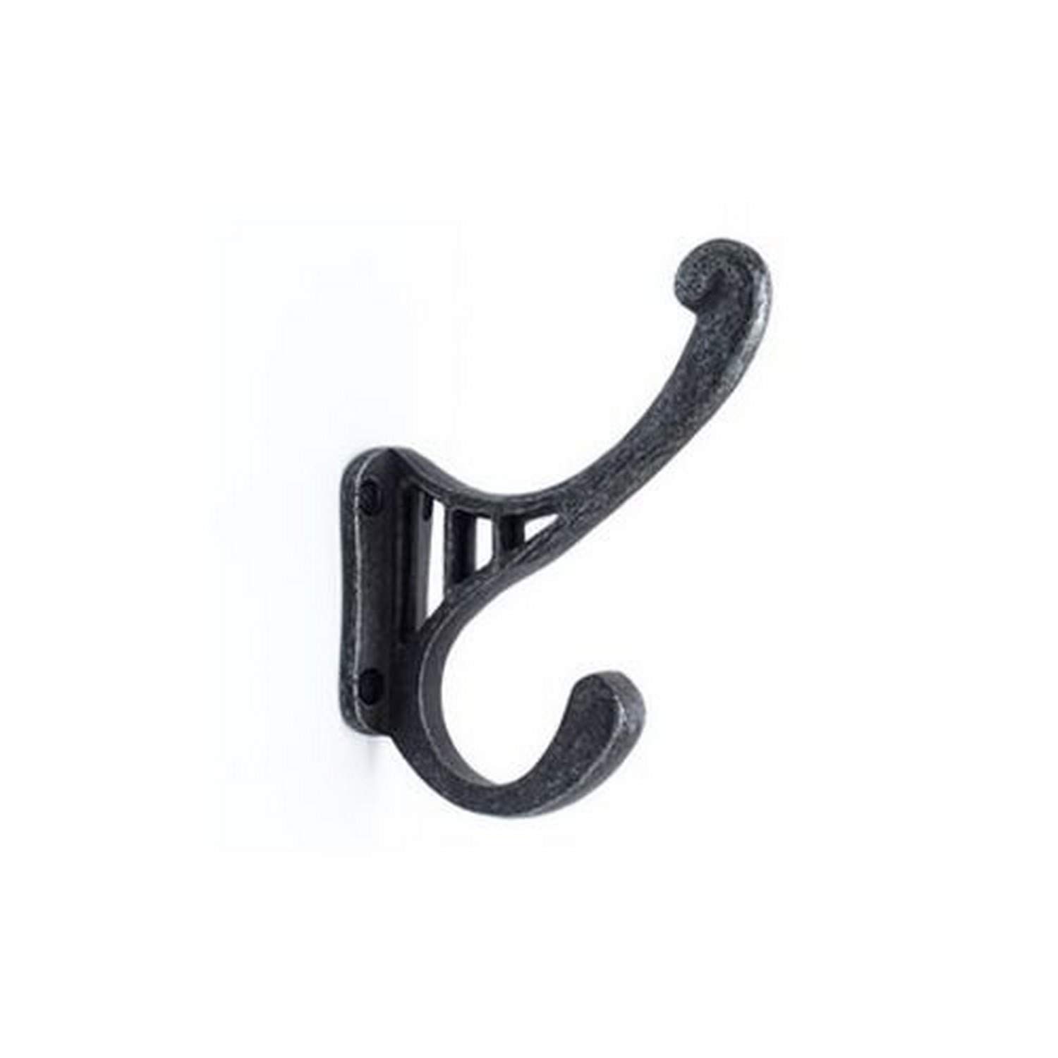 Berenson Prelude Double Wardrobe Hook, Weathered Iron