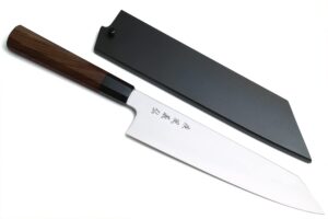 yoshihiro sg2 (r2) semi-stainless kiritsuke chef knife rosewood handle (10.5'' (270mm))