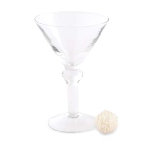 miniature 3oz martini glasses - pack of 6