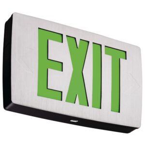 lithonia lighting lqc 1 g 3w led exit sign, white