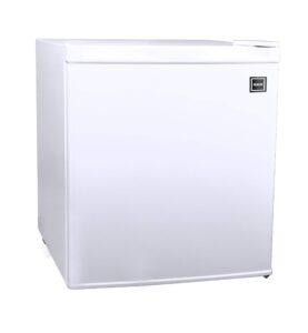 arctic chef rca rfrf110 vertical upright freezer, 1.1 cu. ft, white