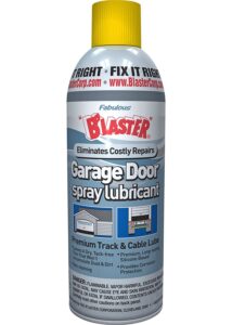 blaster silicone garage door lubricant