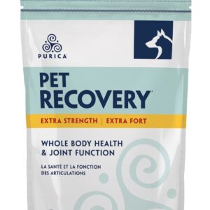 PURICA Pet Recovery Extra Strength - Joint Support for Cats & Dogs - Glucosamine - Vitamins for Joint Health. Suitable for Small & Large Breeds - Transform Your Pet's Well-Being with 1Kg Powder