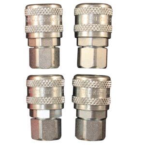 milton s-775-4 1/4" fnpt a style coupler - pack of 4