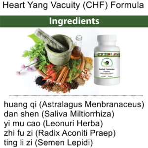 Heart Support - Heart-Yang Vacuity (CHF) - Coughing, Gagging, Wheezing Due to Heart Condition - 100 Grams-Herbal Powder-Remedy for Dogs & Pets