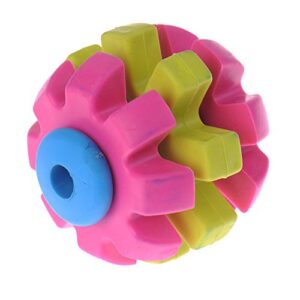 jj store rubber healthy biting chewing toys for pet puppy dog - random color