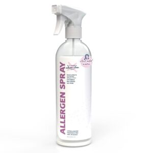 allergy asthma clean allergen spray, pets, dust allergies & more, air & surface control, just add water, bottle, over 33oz