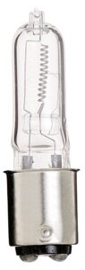 kor q35cl/dc - 120-volt - halogen jd type t4 - ba15d - dc bayonet base - 35-watt - clear light bulbs (10-pack)