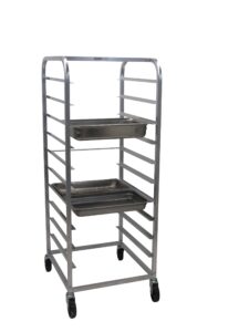 channel etpr-5s6 steam table pan rack, 12 x 20 steam table pan rack, standard series, 24"w x 26"d x 64"h, aluminum construction