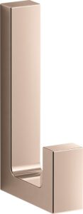 kohler k27363-rgd draft single robe hook vibrant rose gold