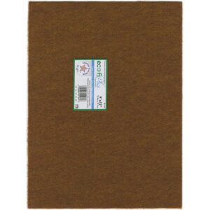 kunin eco-fi plus felt ecofi plus premium copper thick, 9" by 12", multicolor