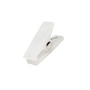 nahanco fitting clips 12 plastic fitting clips for alterations, white (pack of 12)