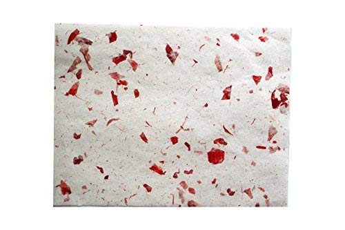 60 Sheets 8.5 x 11 inch Handmade Paper Mulberry Paper Sheets for Crafts Japanese Tissue Paper with Designs 8.5 by 11 inch Letter Size Collage Art Supplies soap Paper Packaging wrap soap Supplies Bulk