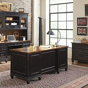 Martin Furniture Hartford Hutch, Brown - Fully Assembled