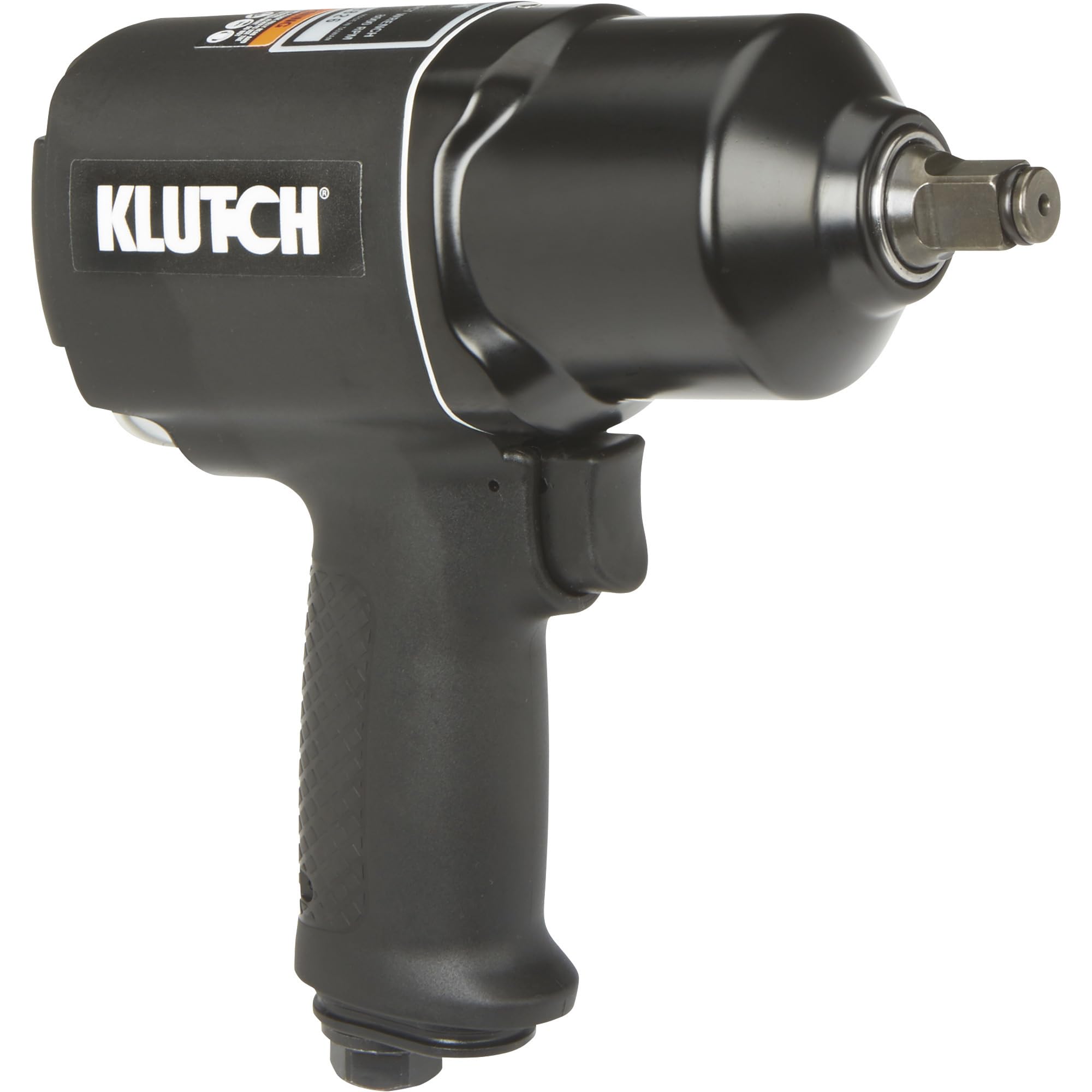 Klutch Air Impact Wrench - 1/2in. Drive, 4 CFM, 980 Ft.-Lbs. Torque