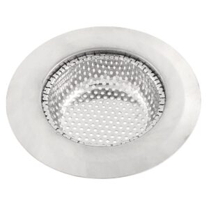 uxcell stainless steel kitchen bathtub basin waste strainer screen blocker