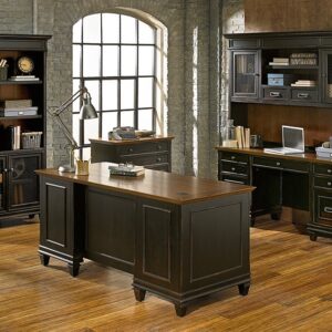 Martin Furniture Hartford Hutch, Brown - Fully Assembled