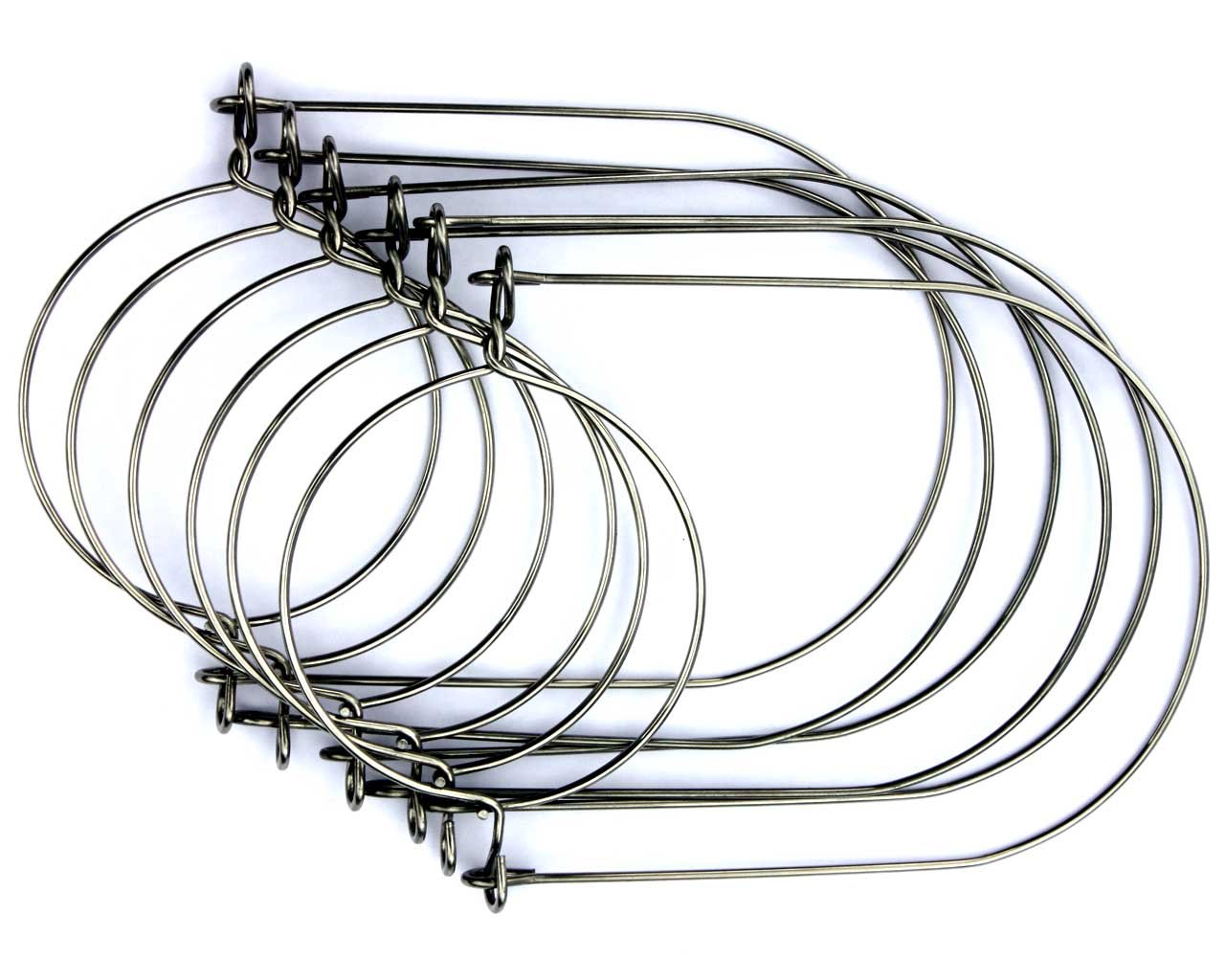 Stainless Steel Wire Handles for Mason, Ball, Canning Jars (6 Pack, Regular Mouth)