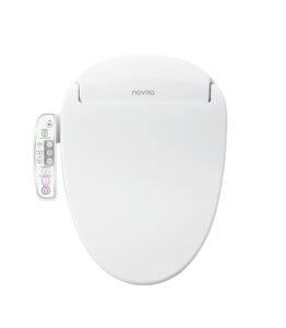 novita slimline bidet toilet seat round model bn-330s