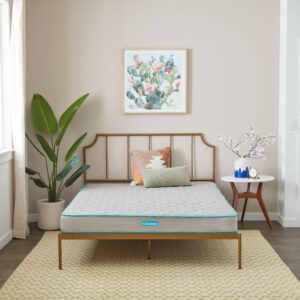 linenspa 6 inch mattress - firm feel - bonnell spring with foam layer - mattress in a box - youth or kids bed - guest bedroom - durable and breathable support - affordable - full size