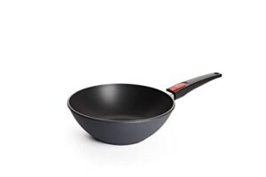 woll 11026dpi diamond lite cast wok, 26 cm diameter, 9 cm tall with removable handle