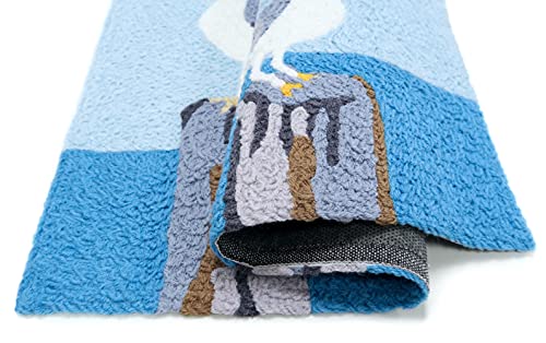 Laundry Time Clothesline Accent Area Rug Jellybean