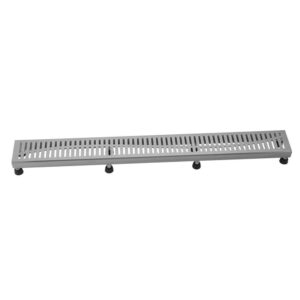 jaclo 6210-48-pss slotted grate, 48", polished stainless steel