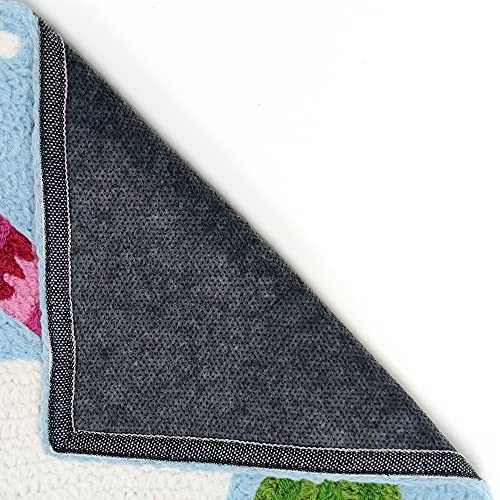 Laundry Time Clothesline Accent Area Rug Jellybean