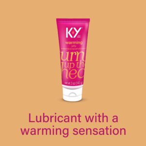 K-Y Warming Jelly Personal Lubricant Tube, 5 Ounce